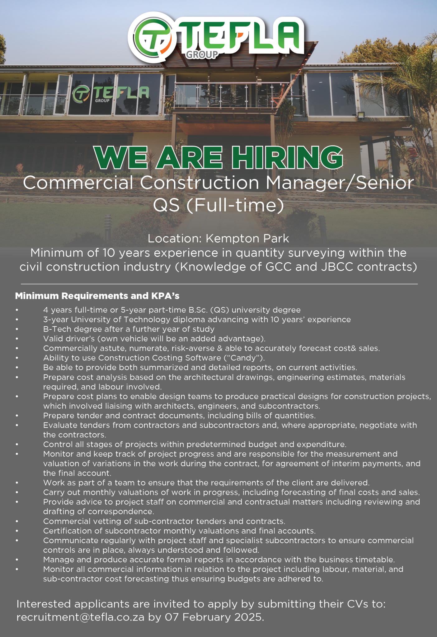 Careers - TEFLA Group